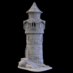 Dnd Watch Groove Guard Tower Watchtower Gnome Druid Fantasy Forest ...
