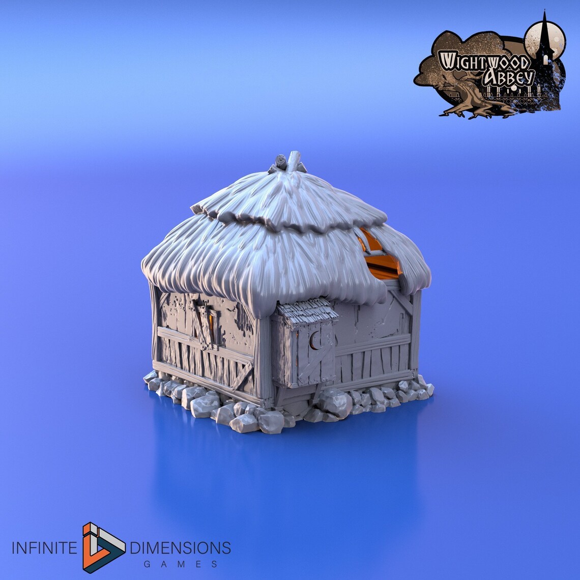Dnd Prison Hut Camp Prisoners Shack Medieval Village Tabletop - Etsy