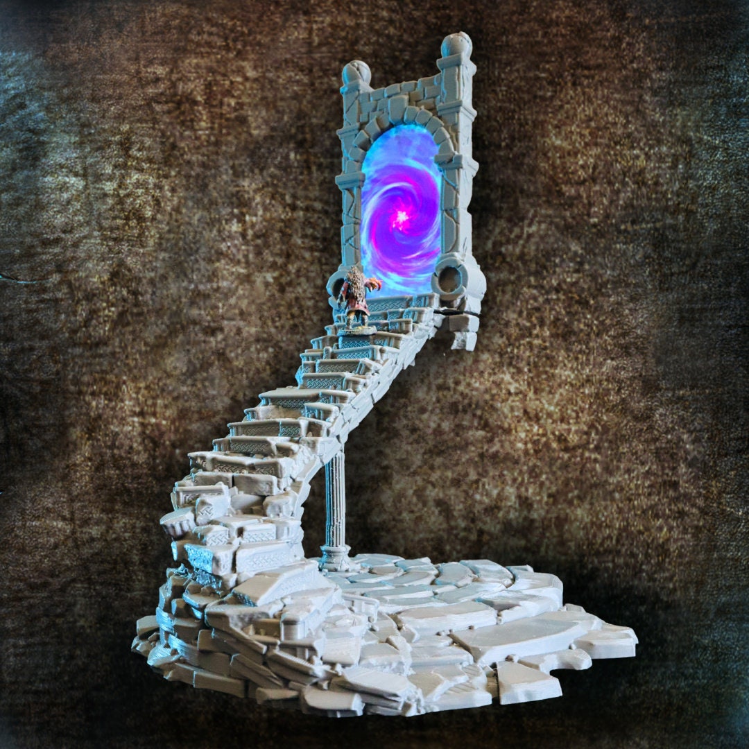 Dnd Animated Magic Portal Crumbling Stairs Insert PHONE 4 Video Effects ...