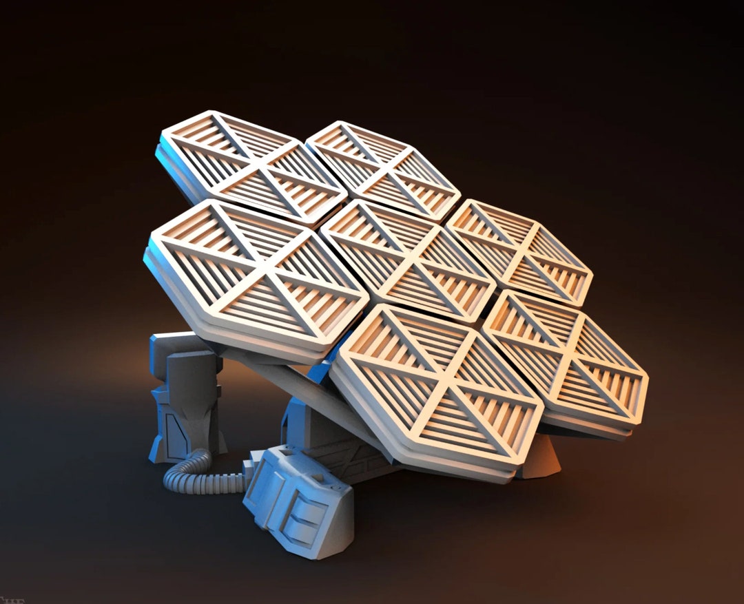 Dnd Solar Array for Base Power Generator Legion Sci-fi Scatter Dragon's ...