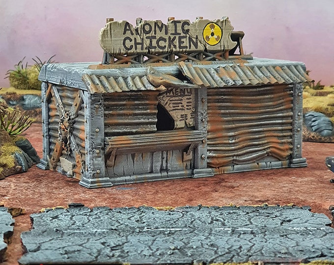 Wasteland Toilet 28mm 20mm 32mm Brave New Worlds Wasteworld Gaslands ...