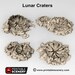 Dnd Lunar Crater Meteor Crash Site Volcano Post-apocalyptic Landscape ...
