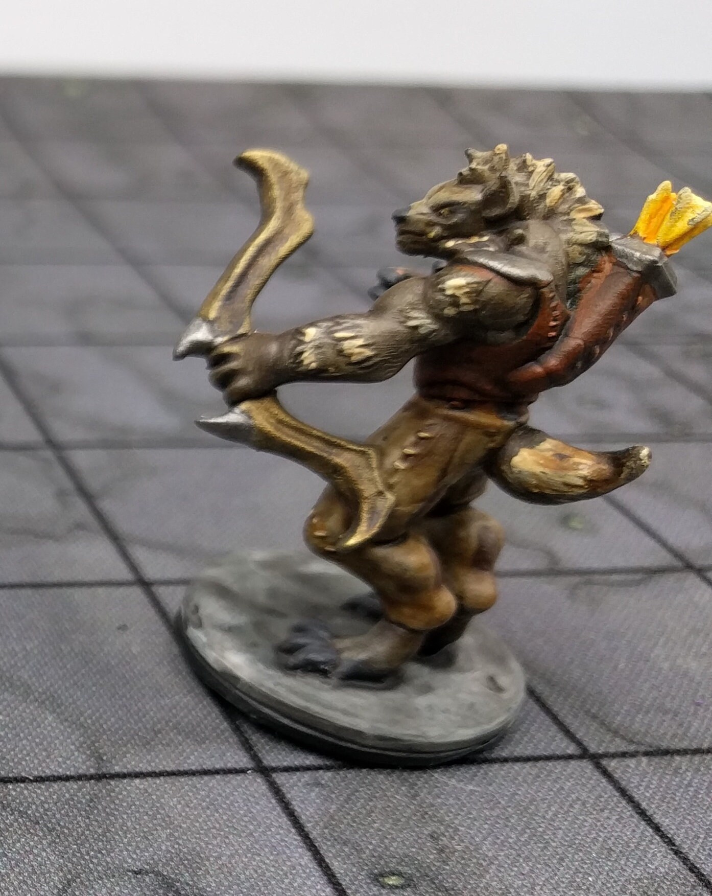 Dnd Gnoll Archer Warrior RPG Miniatures Warhammer Games D&D | Etsy