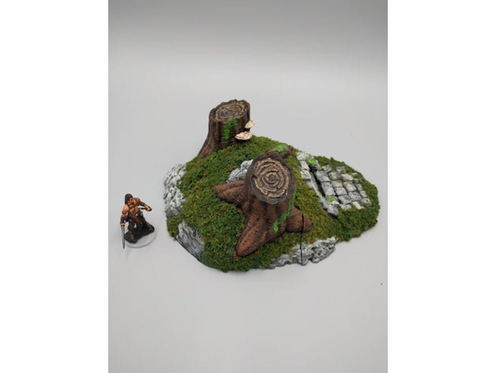 Dnd Barrow Entrance Hidden Forest Chamber Tabletop Scatter - Etsy
