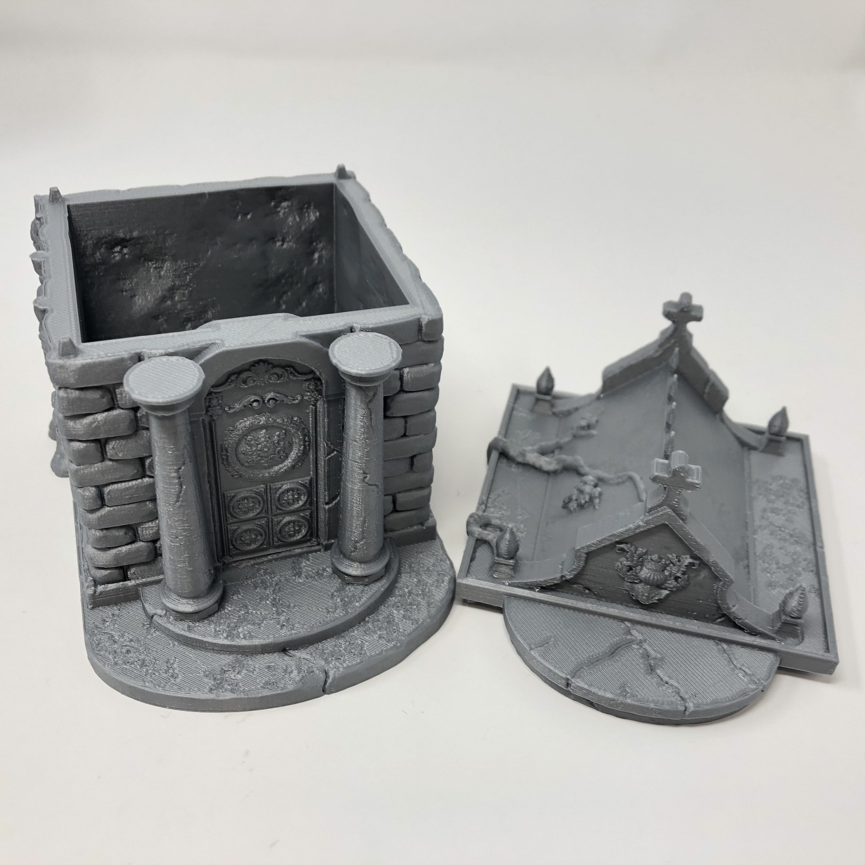 Dnd Mausoleum Graveyard Burial Grounds Crypt Cemetery Tabletop - Etsy