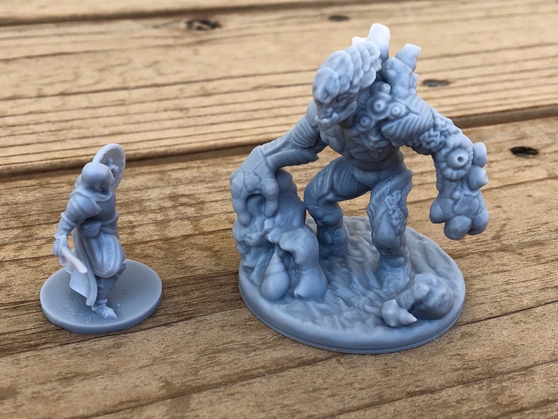 Dnd Coral Golem Elemental Deep Sea Monster Reef Submarino Acuático ...