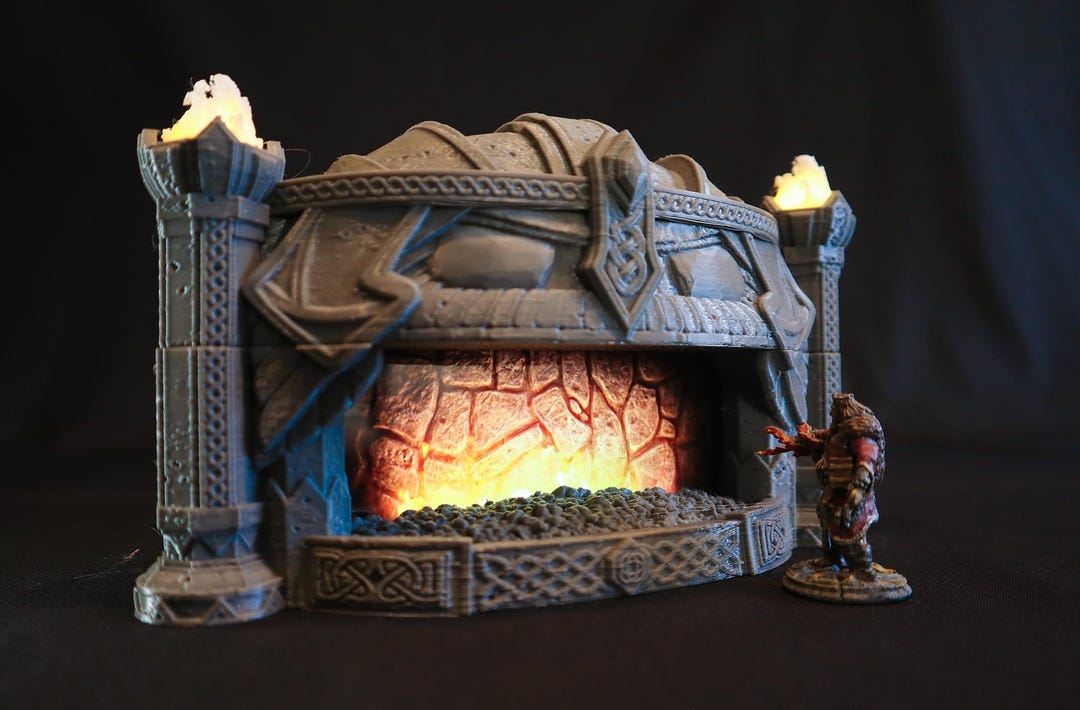 Dnd Dwarven Forge Dwarf Style Portal View Insert PHONE Video Effects ...