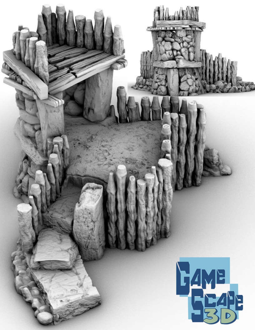 Dnd Goblin Watch Post Watchtower Guard Tower Sentinel Tribal Orc ...