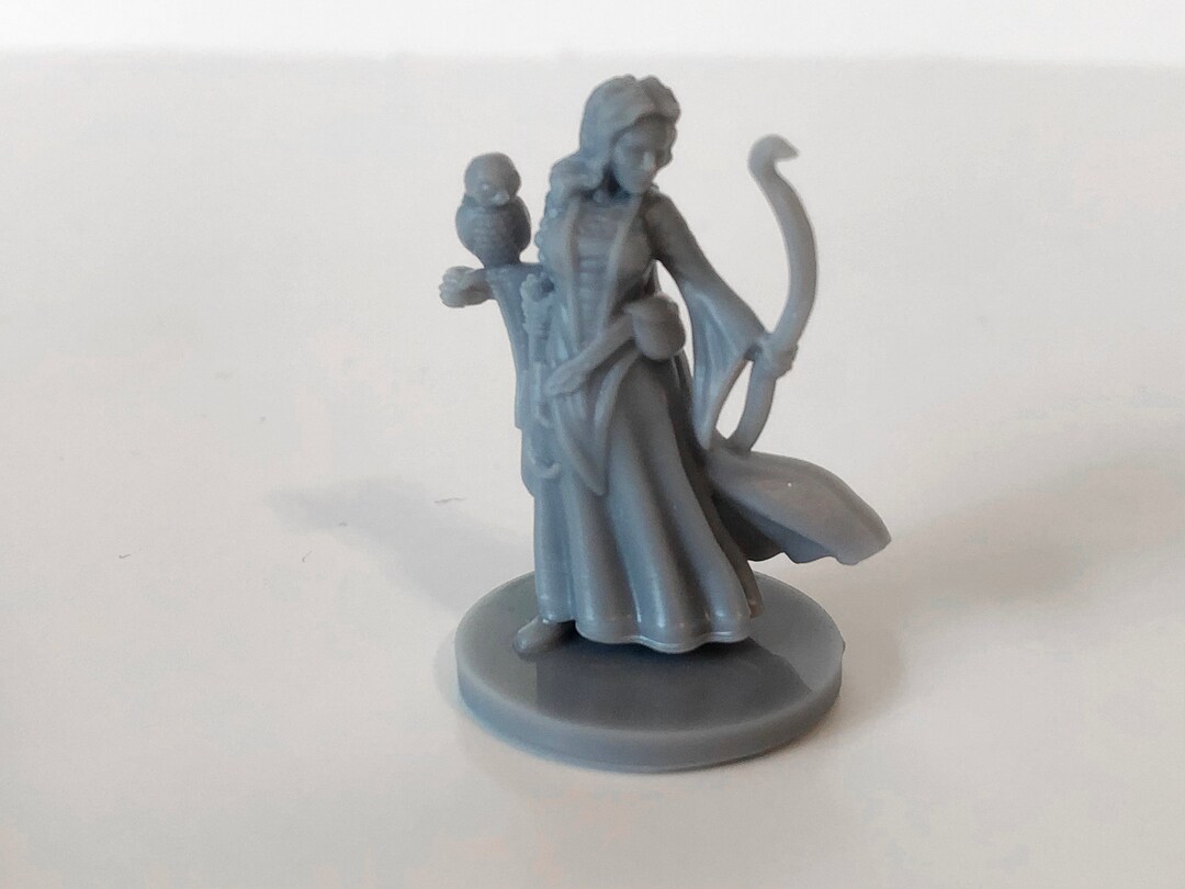 Female Heroine Druid Archer 28mm Miniatures RESIN Archery | Wargaming ...