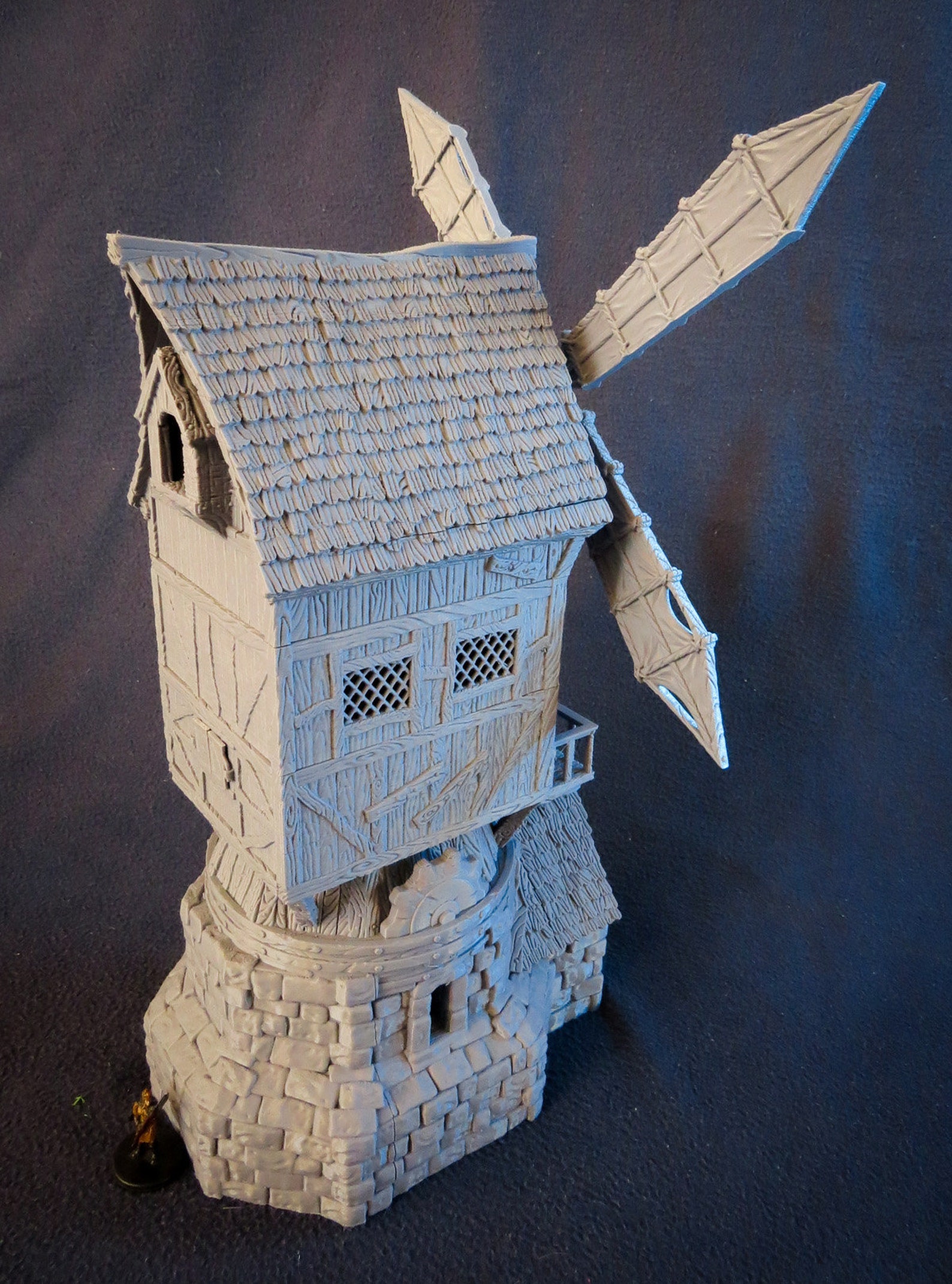 Dnd Windmill City of Tarok Medieval French Village Terrain - Etsy Canada
