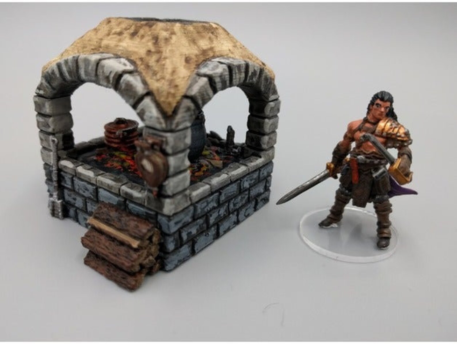 Dnd Open Cook Oven Hearth Outdoor Kitchen Campfire Cooking - Etsy