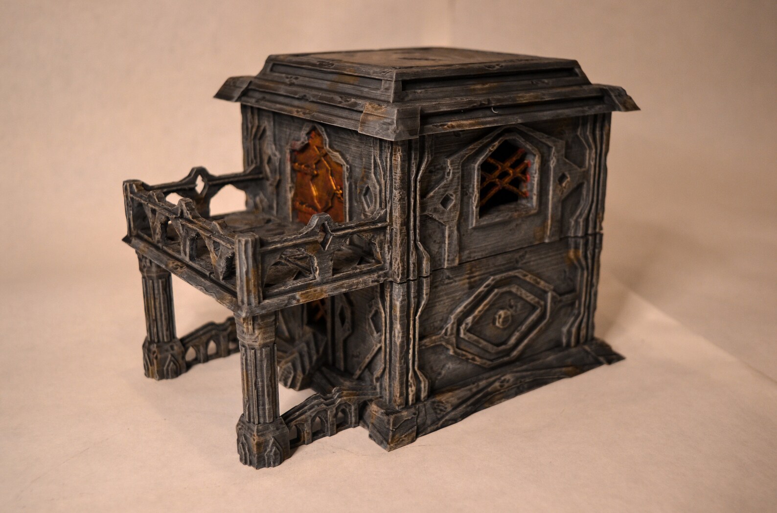 Dnd Dwarven House 2 Story Building Dwarf Architecture Mountain City ...