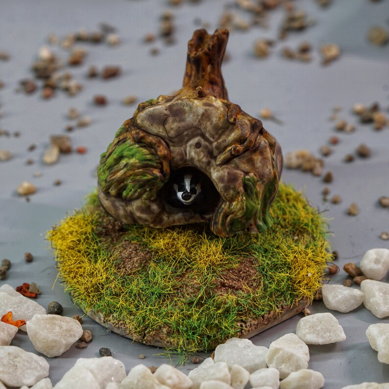 Dnd Honey Badger in Den Forest Unbased Animal Companion 28mm Resin ...