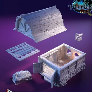 Dnd Fur Trader's Market Village Town Square Medieval Trade Shop ...