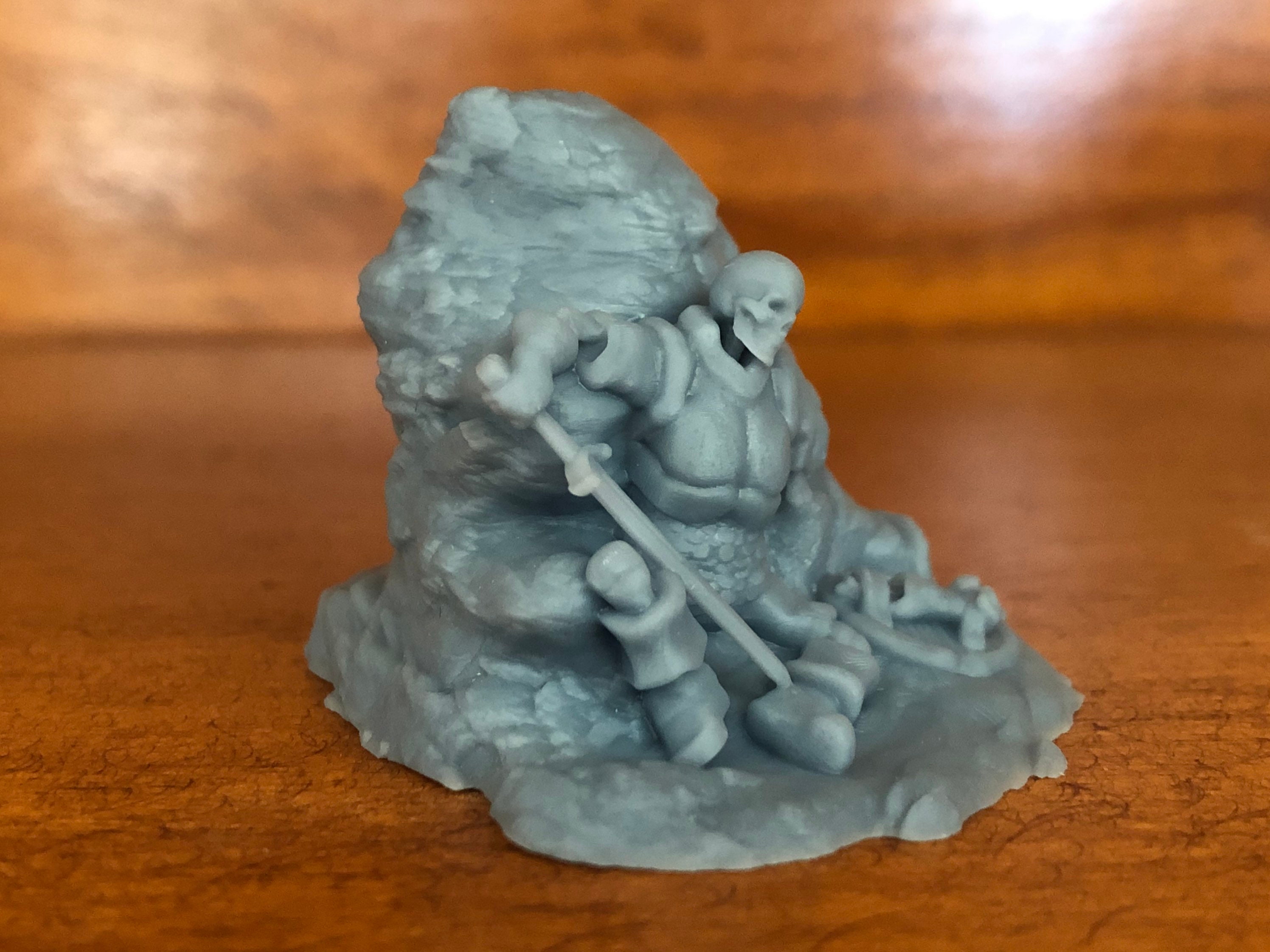 Dnd Resin Long Dead Adventurer NCP Corpse Skeleton Bones - Etsy UK