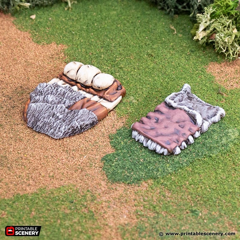 Dnd Forest Ranger Camp Set Furnishings From Hagglethorn Hollow Medieval ...
