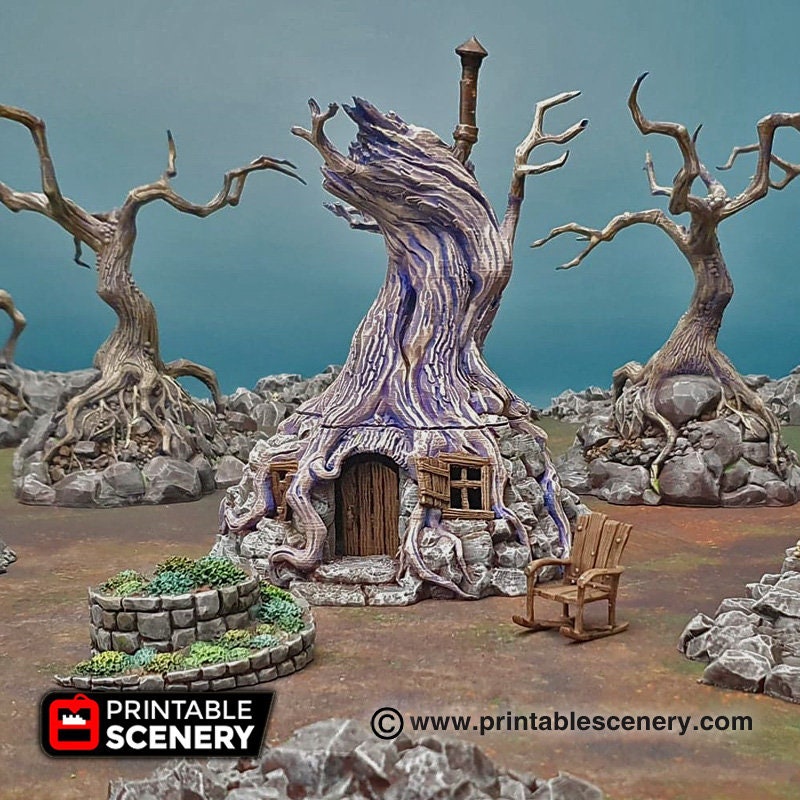 Dnd Witches Hovel Shack House Forest Shadow Fey Tabletop - Etsy.de