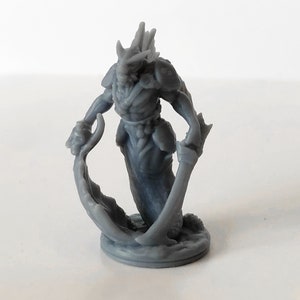 Dnd Merrow Merman Mermaid Atlantis Warrior 28mm Miniatures RESIN ...