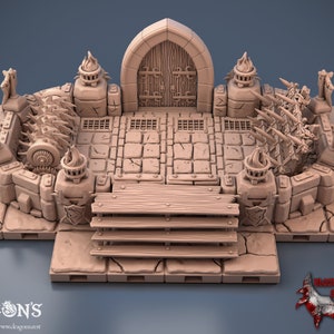 Dnd Dungeon Arena Set Dragon's Rest Dungeon Room Layout Theme ...