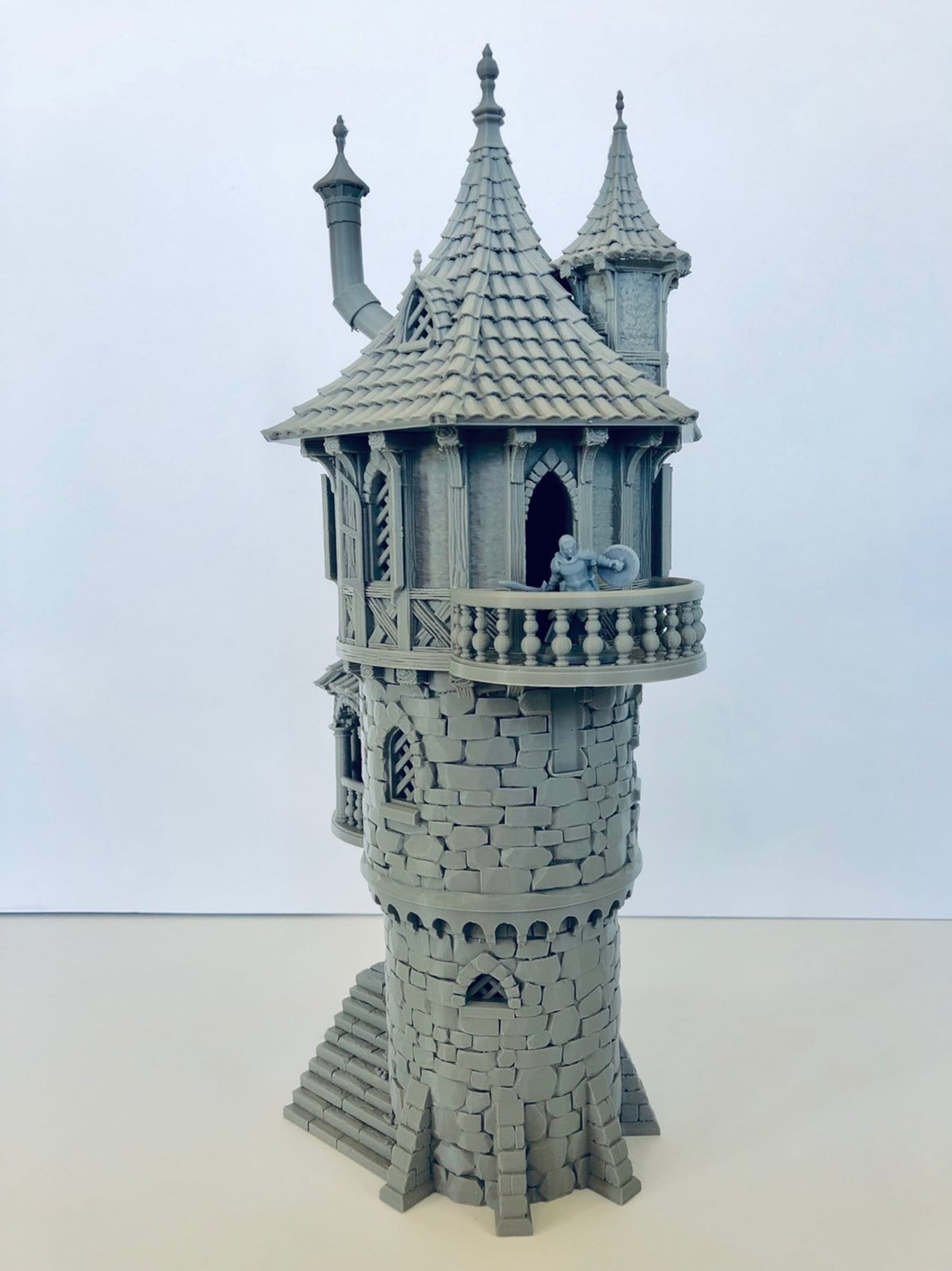 Dnd Wizard Tower Village Tabletop Scatter Terrain RPG D&D - Etsy