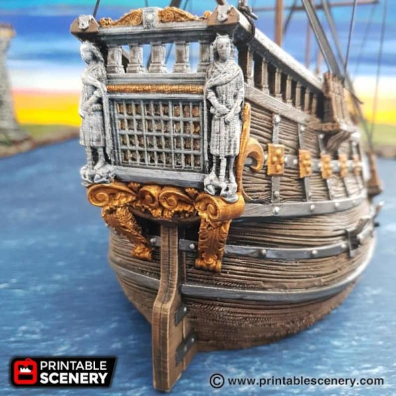 Dnd the Fluyt Ship Dungeons and Dragons Pirate Fleet Boat - Etsy Australia