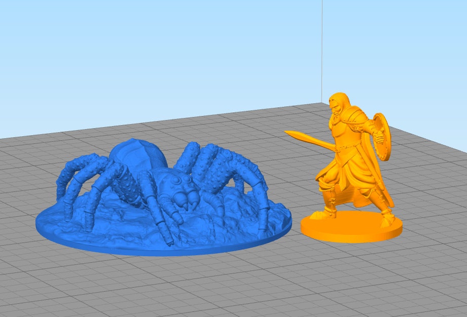 Dnd Giant Spider Queen Lair Arachnid Swarm Forest Cave - Etsy