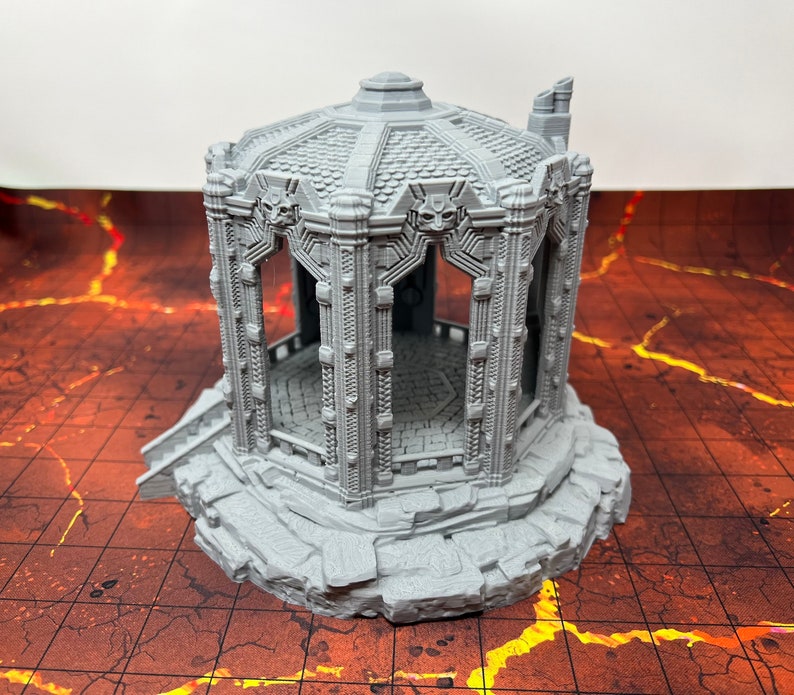 Dnd Dwarven Gazebo Building Dwarf Architecture Mountain Home - Etsy