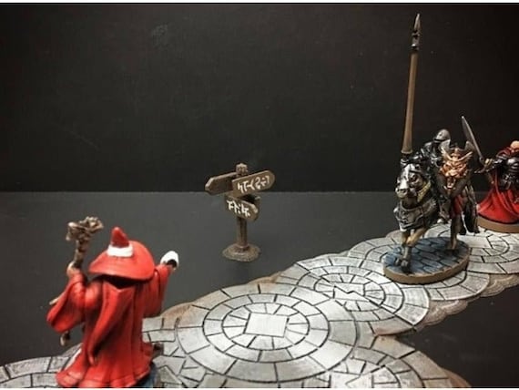 Dnd Roadside Signposts Sign SET 28mm Tabletop Scatter Village | Etsy