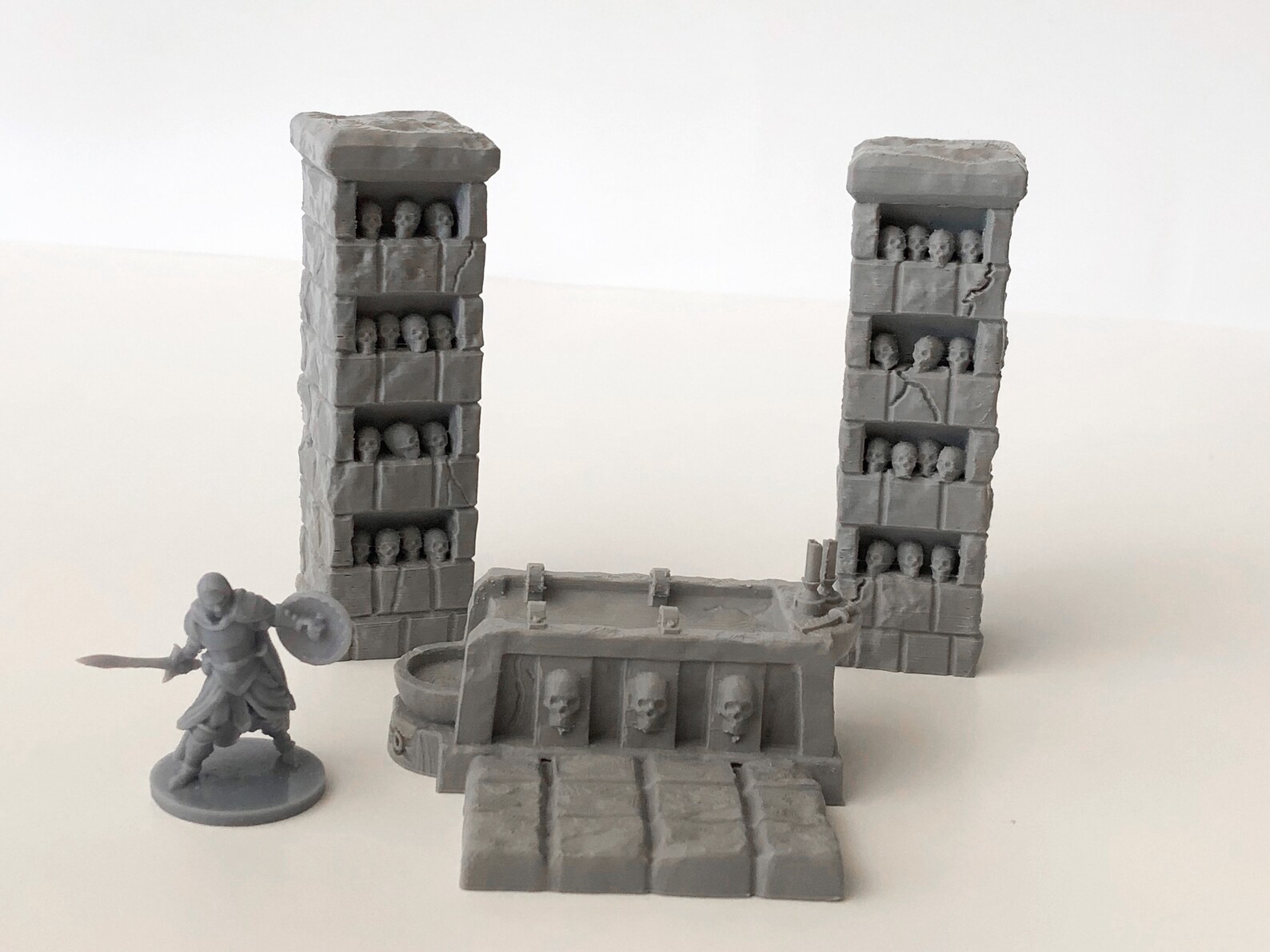 Dnd Sacrificial Altar Dark Ritual Tomb Grave Dungeon Skull - Etsy