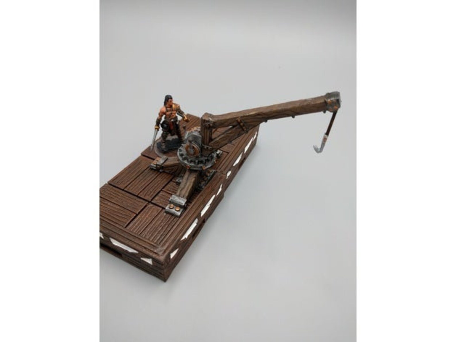 Dnd Cargo Crane Rope and Pulley Winch Dock Ship Boat Loader - Etsy