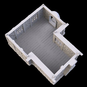 Dnd Medieval Cottage House V2 Two Story Home RPG D&D Dungeons and ...