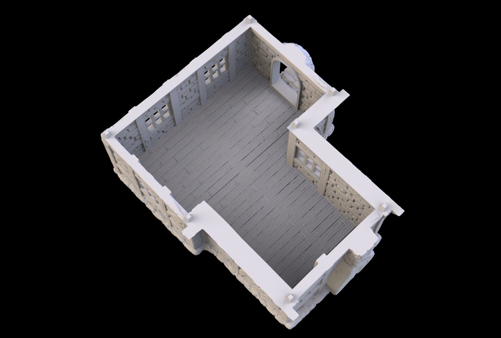 Dnd Medieval Cottage House V2 Two Story Home RPG D&D Dungeons | Etsy