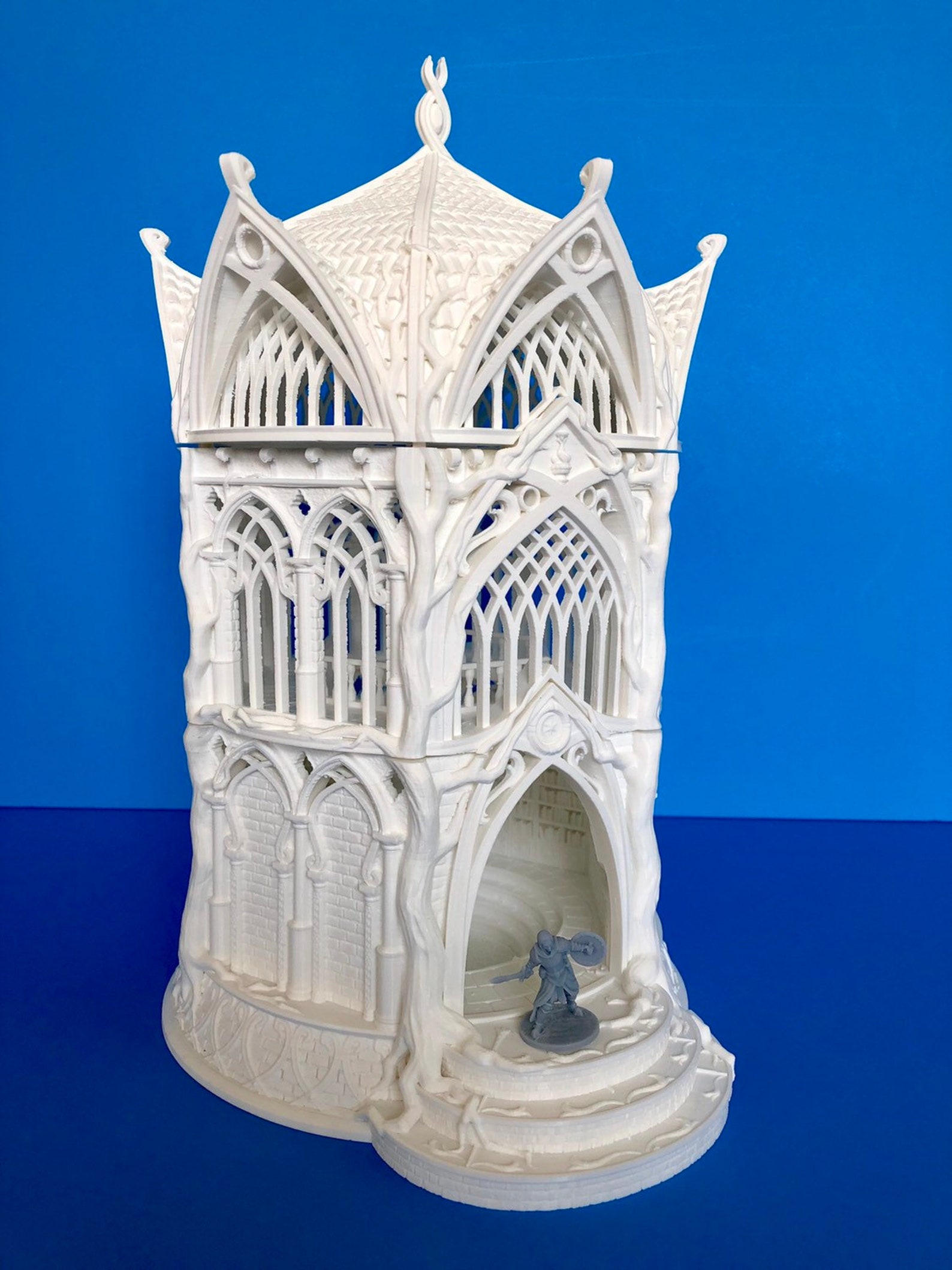 Dnd Elven Library of Ithillia Tabletop Fantasy Scatter Terrain - Etsy