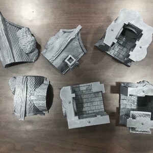 Dnd Forest Cottage Home House - 28mm Tabletop Miniature Village ...