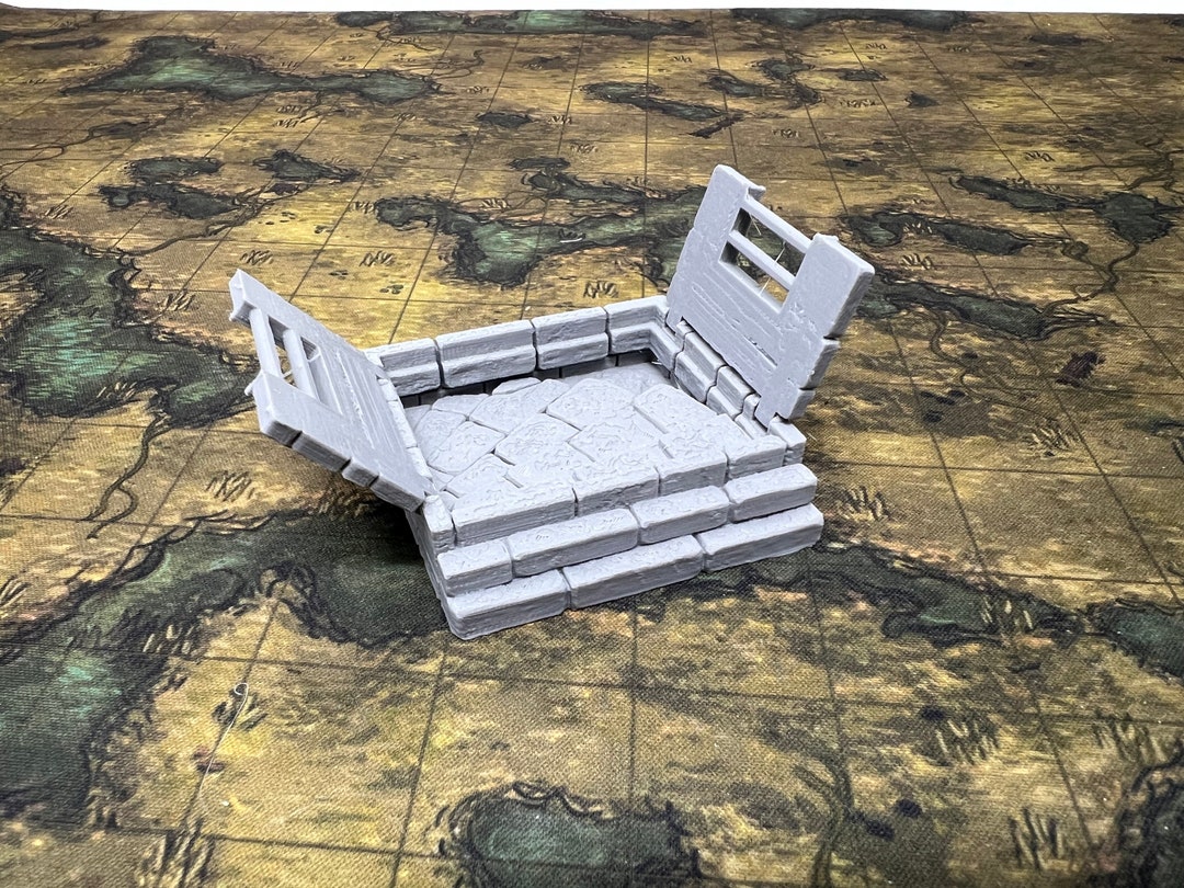 Dnd Trap Door Floor Trap for Secret Room Graveyard Burial Grounds ...