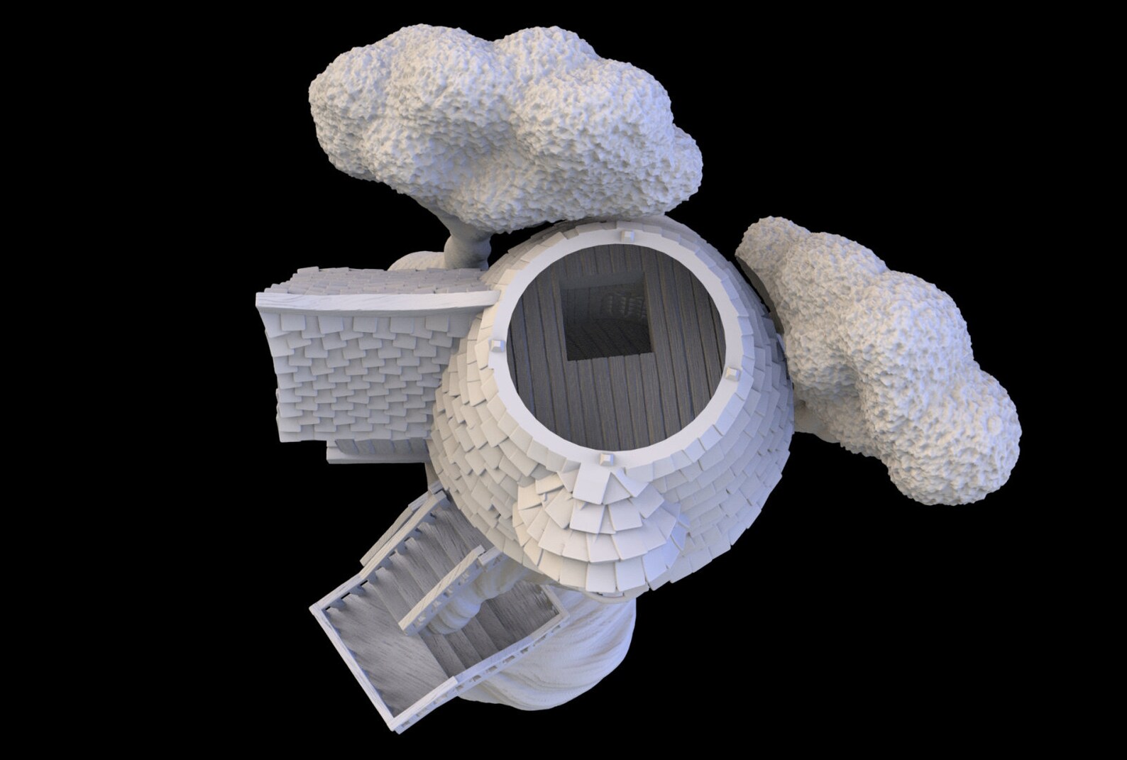 Dnd Canopy Chest Tree House Gnome Druid Fantasy Forest 28mm - Etsy