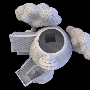 Dnd Canopy Chest Tree House Gnome Druid Fantasy Forest - 28mm Scatter ...