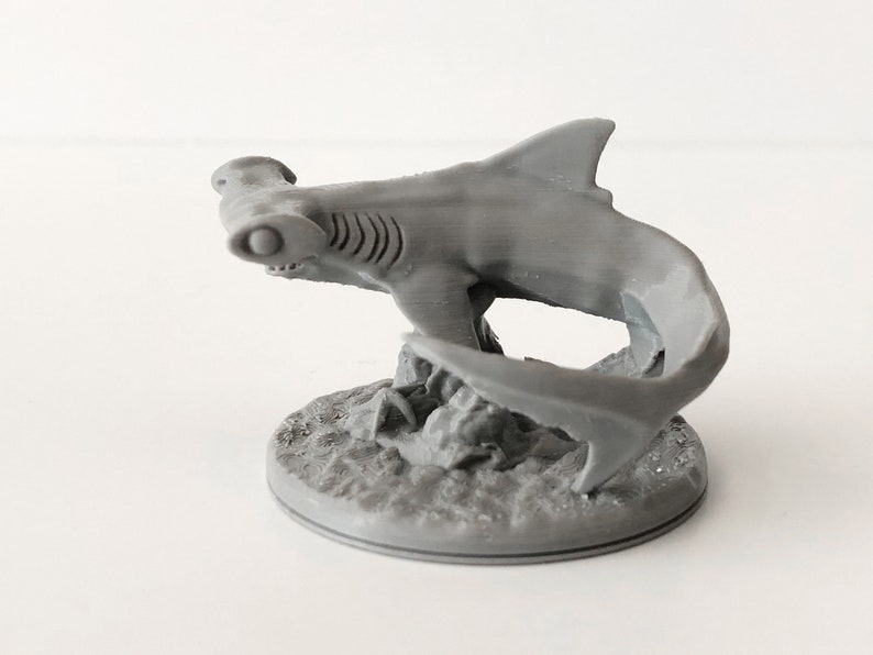 Dnd Hammerhead Shark Tabletop Terrain Underwater Sea Ocean Animal ...