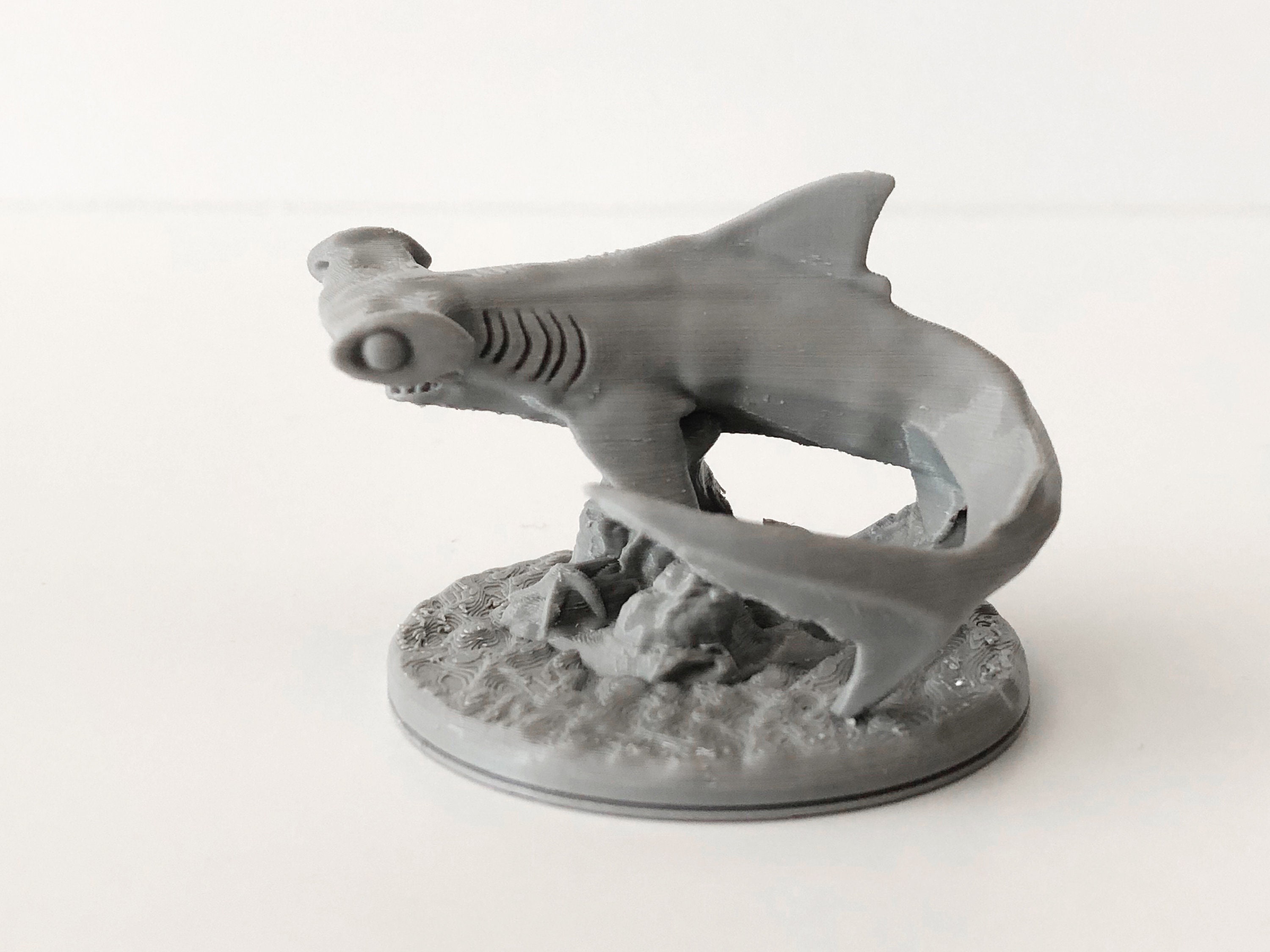 Dnd Hammerhead Shark Tabletop Terrain Underwater Sea Ocean - Etsy