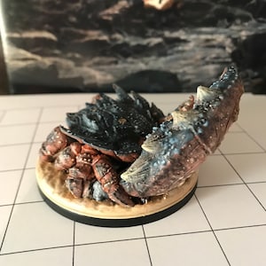 Dnd Giant Dire Crab Mutant Enormous Crustacean Armored Crab Tabletop ...