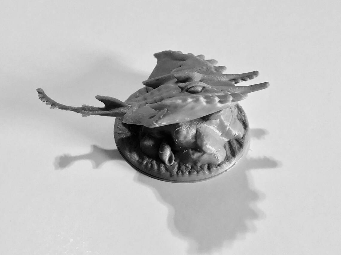 Dnd Ocean Terrain Manta Ray Atlantis Tabletop Miniature RPG | Etsy