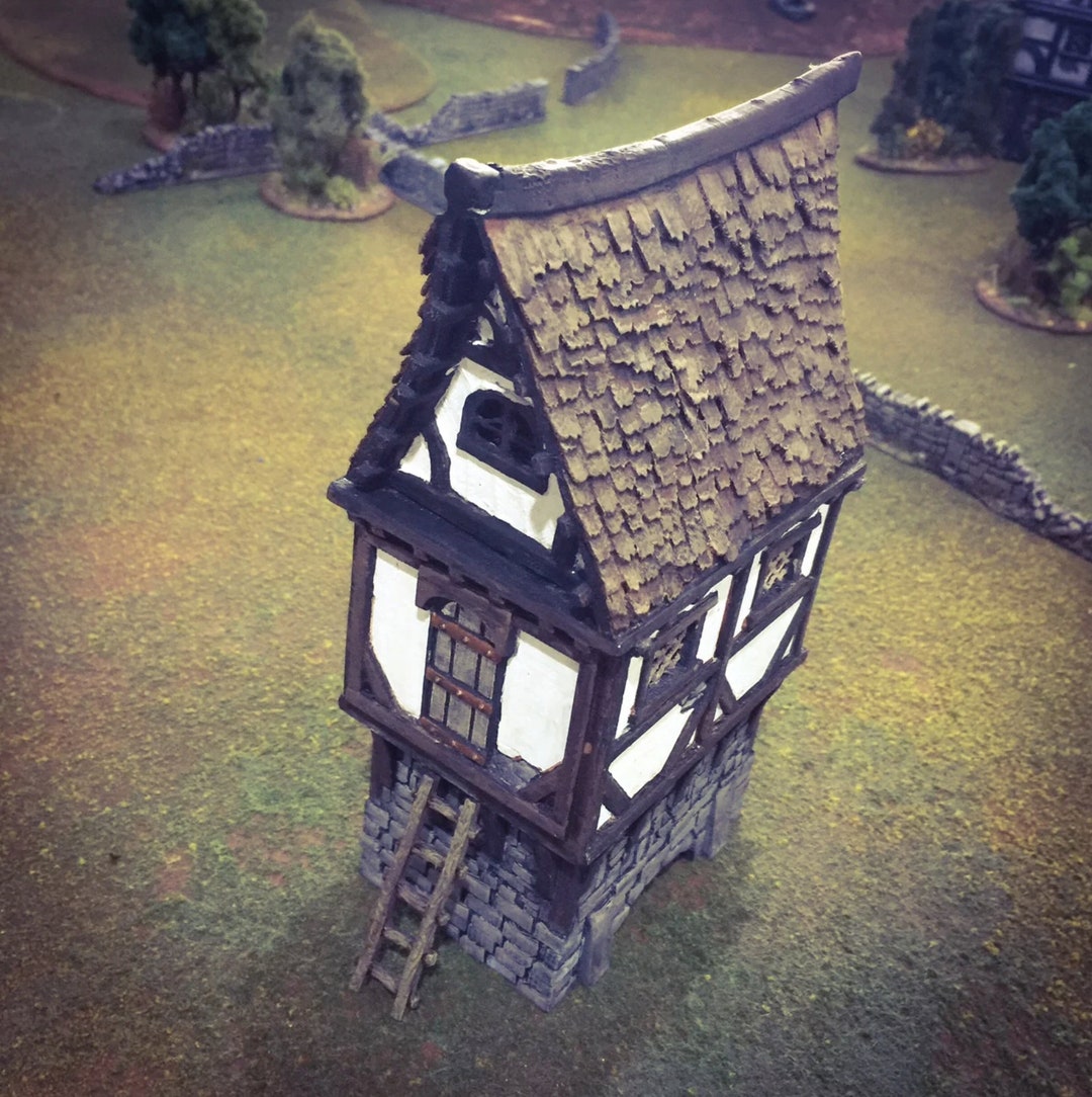 Dnd Bridge Cottage Medieval Peasant Home House Port Winterdale Village ...