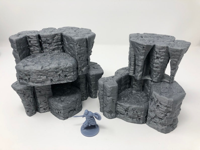 Dnd Stackable Rocks Tabletop Cave Cavern Scatter Terrain RPG - Etsy