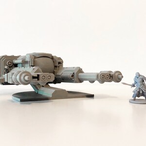 Dnd Sci-fi Grav Barge Star Wars Legion 28mm Tabletop Scatter Terrain ...