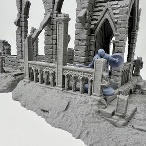 Dnd Church Crypt Ruins Ruined Cemetery Shadow Fey Tabletop Scatter ...