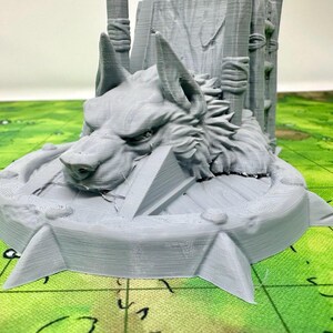 Dnd Wolf Tower Landing Guard Sentry Watchtower Dungeons and Dragons RPG ...