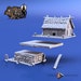 Dnd Chicken Coop Medieval Farm Village Tabletop Terrain Miniature RPG ...