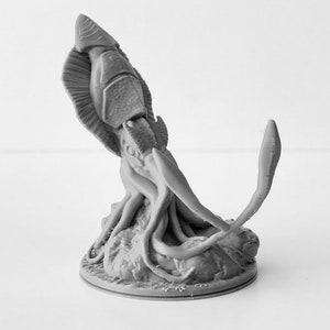 Dnd Giant Squid Octopus Sealife Tabletop Scatter Terrain RPG Games ...
