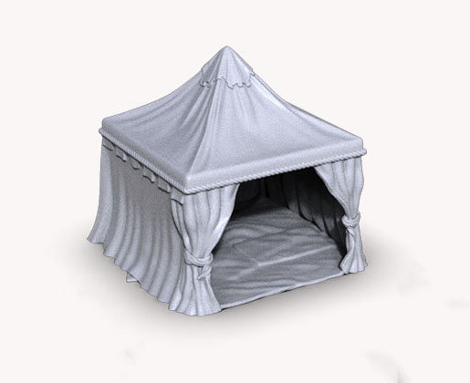 Dnd Camp Tent Traveler Gypsy Hunter War Captain Tabletop - Etsy