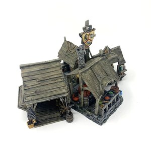 Dnd Village Market Medieval Shops Town Square Village Store Front ...